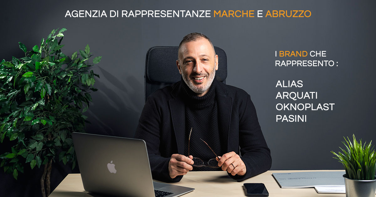 Luca Soddu, rappresentanze Alias, Arquati, Oknoplast e Pasini